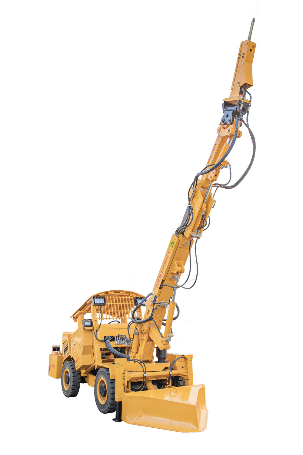 Customizable Underground Scaler Diesel Operated Tunnel Scaling Rig For ...